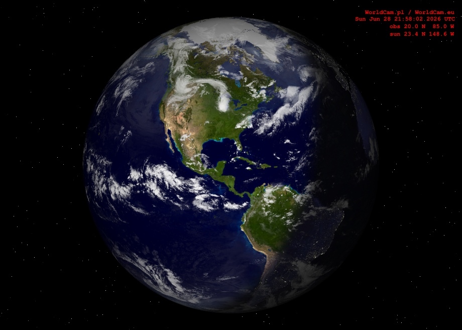 World Sunlight Map