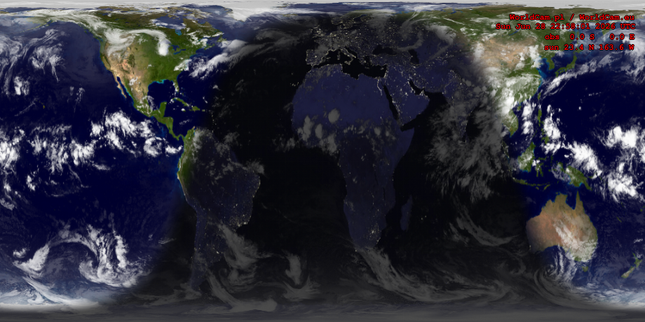 World Sunlight Map