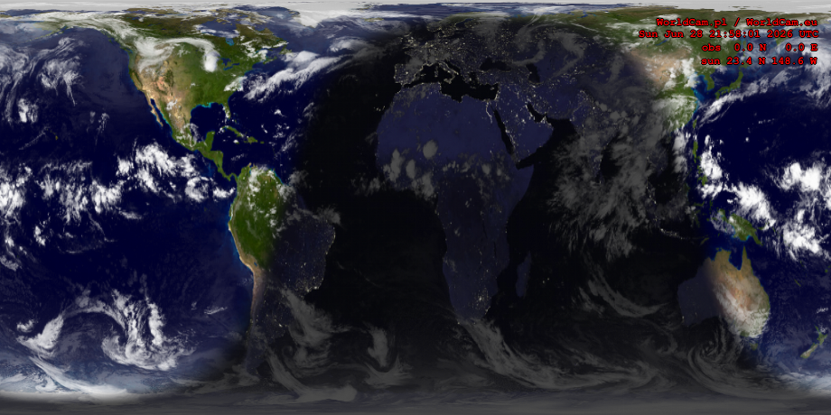 World Sunlight Map