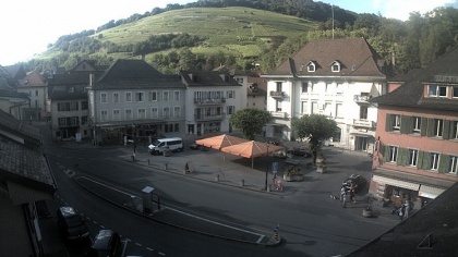 Bex - Place du Marché à Bex, Suisse - Webcams