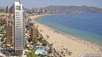 Benidorm - Poniente beach, Spain - Webcams
