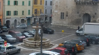 Cagli - Piazza, Italy - Webcams