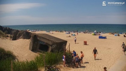 Bobolin - Plaża i bunkry, Darłowo - kamery internetowe, webcams