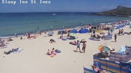 St Ives - Porthmeor Beach, United Kingdom - Webcams