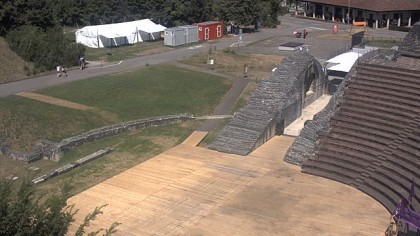 Kaiseraugst - Theater and Roman house, Switzerland - Webcams