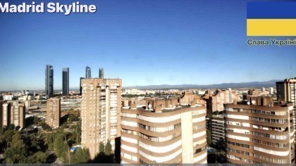 Madridas - Panorama, Ispanija - kameros, kamera