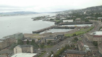 Greenock -Panoramic view, United Kingdom - Webcams
