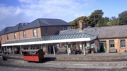 Tywyn - Wharf, Pendre & Abergynolwyn stations, United Kingdom - Webcams