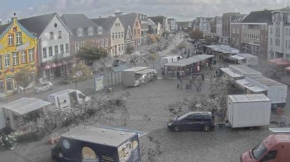 Bredstedt - Marktplatz, Germany - Webcams