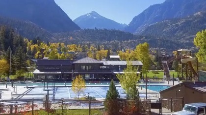 Ouray - Ouray Hot Springs, Main Street, Colorado (USA) - Webcams
