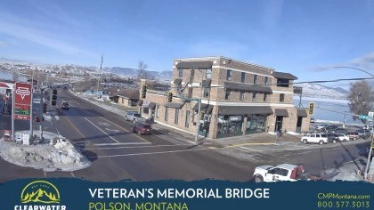 Polson - Veteran's Bridge, Montana (USA) - Webcams