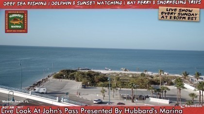 Madeira Beach - Hubbard's Marina, Florida (USA) - Webcams