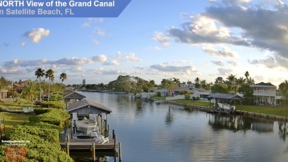 Satellite Beach - Grand Canal, Florida (USA) - Webcams
