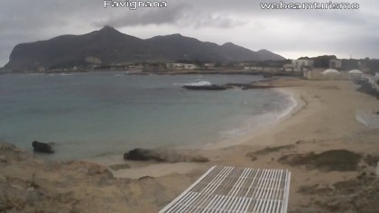 Favignana - Lido Punta Burrone, Italia - Webcams