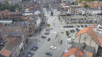 Lokeren - Markt, Belgium - Live View