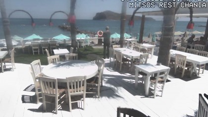 Crete - Agia Marina - Mitsos Restaurant, Greece - Webcams