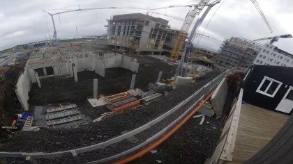 Reykjavik - Vesturgata - Construction area, Iceland - Webcams
