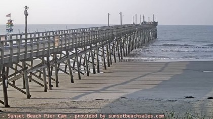 Sunset Beach - Sunset Beach Fishing Pier, North Carolina (USA) - Webcams