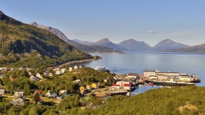 Lødingen - Panoramic view, Norway - Webcams