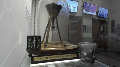 Brisbane - Pitch drop experiment, Queensland - Webcams