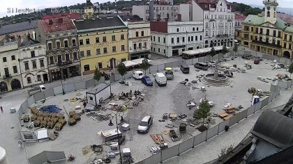 Rynek, Cieszyn - kamery internetowe, webcams