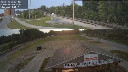 Cedar Falls - Railway, Iowa (USA) - Webcams