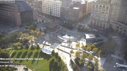 Cleveland - Public Square, Ohio (USA) - Webcams