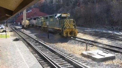 Port Clinton - Railway station, Pennsylvania (USA) - Webcams