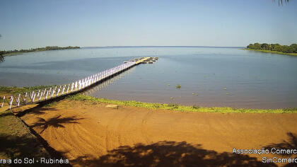 Rubineia - Paraná River - Praia do Sol, Brazil - Webcams