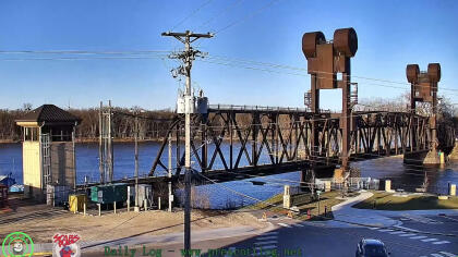 Prescott - BNSF Railroad Saint Croix Bridge, Wisconsin (USA) - Webcams
