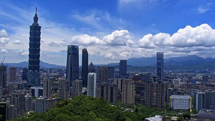 Tajpej - Skyline, Republika Chińska (Tajwan) - kamery internetowe, webcams