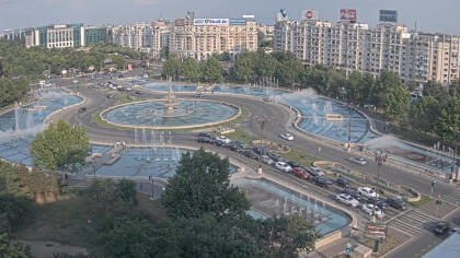 Bucharest - Piața Unirii, Romania - Webcams