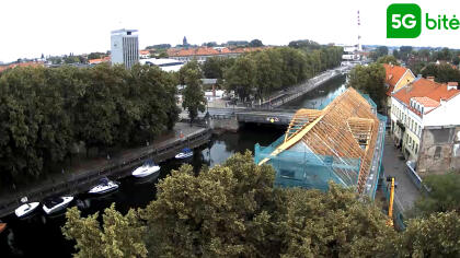 Klaipeda - Biržos Bridge, Lithuania - Webcams