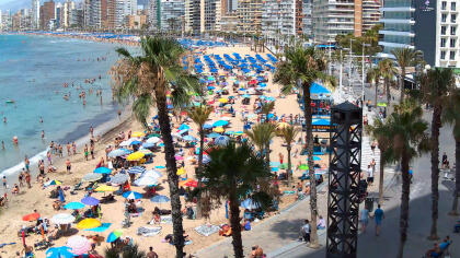 Benidorm - Levante Beach, Spain - Webcams