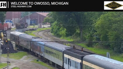 Owosso - Steam Railroading Institute, Michigan (USA) - Webcams