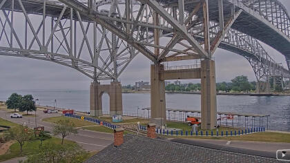 Port Huron - Blue Water Bridge, Michigan (USA) - Webcams