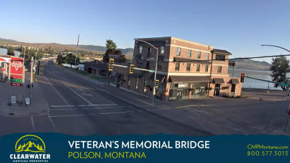 Polson - Veteran's Bridge, Montana (USA) - Webcams