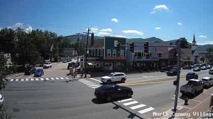 North Conway - Main Street, New Hampshire (USA) - Webcams