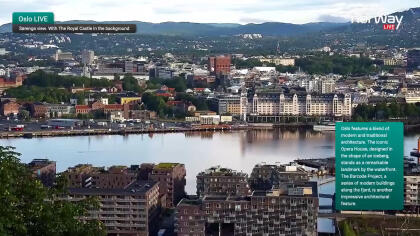 Oslo - Panoramic view, Norway - Webcams