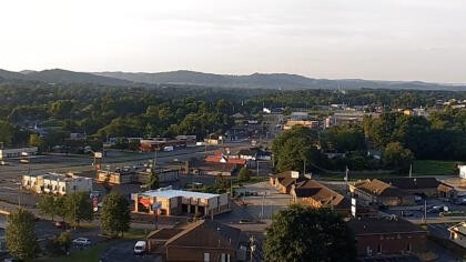 Somerset - Panoramic view, Kentucky (USA) - Live View