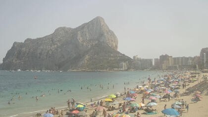 Calp - Playa de la Fossa, Espagne - Webcams