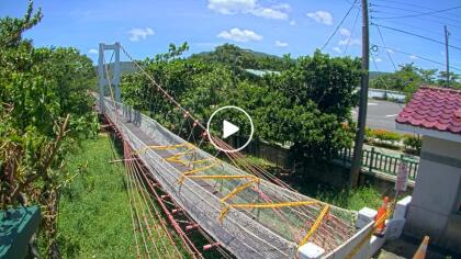Manzhou - Gangkou Suspension Bridge, Taiwan - Webcams