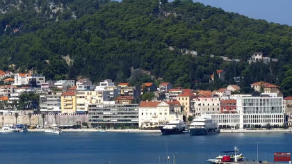 Splitas - Meje krantinė, Kroatija - kameros, kamera