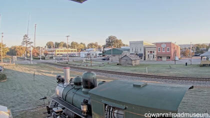 Cowan - Railroad Museum Depot, Tennessee (USA) - Live View