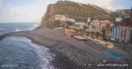 Ponta do Sol - Beach, Portugal - Webcams