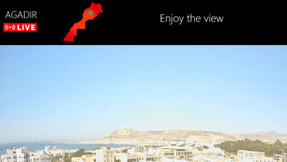 Agadir - Panoramic view, Morocco - Webcams