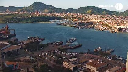 Santos - Balsa Santos/Guarujá, Brazil - Webcams