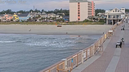 Surfside Beach - Fishing Pier, South Carolina (USA) - Webcams