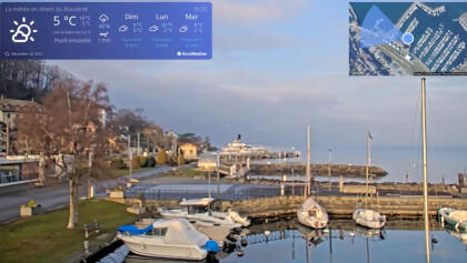 Port-Valais - Le Bouveret, Switzerland - Webcams