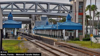 Miami - Tri-Rail and Metrorail Transfer station, Florida (USA) - Webcams